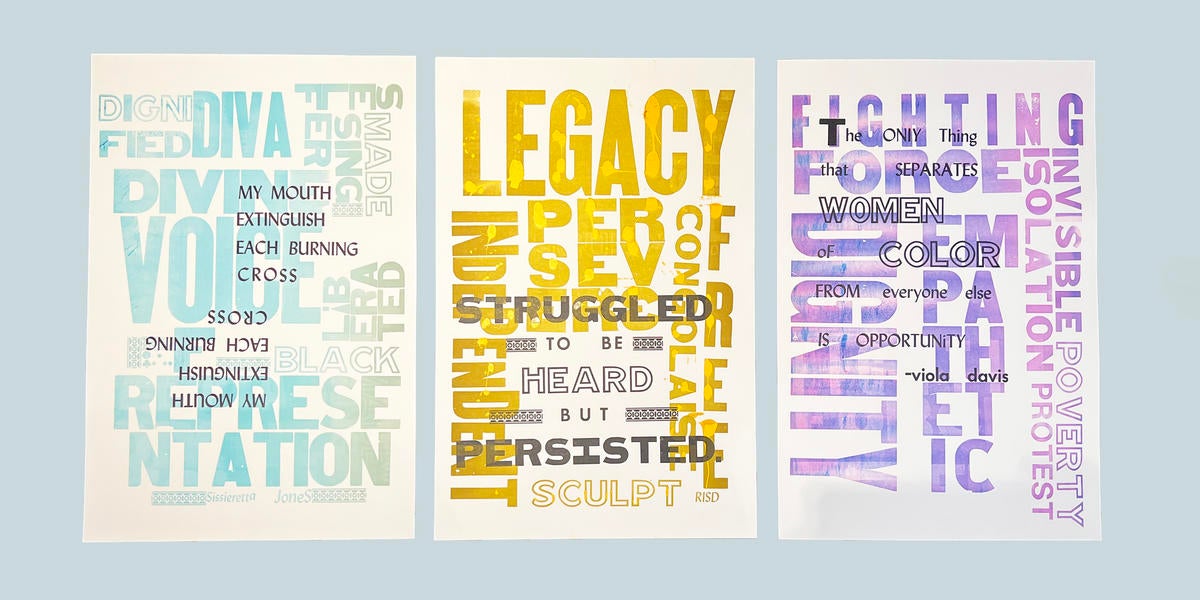 Project Open Door Alums Return to RISD for Printmaking Collaboration | RISD