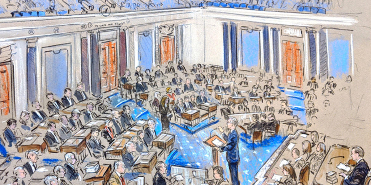 Sketching Impeachment | RISD