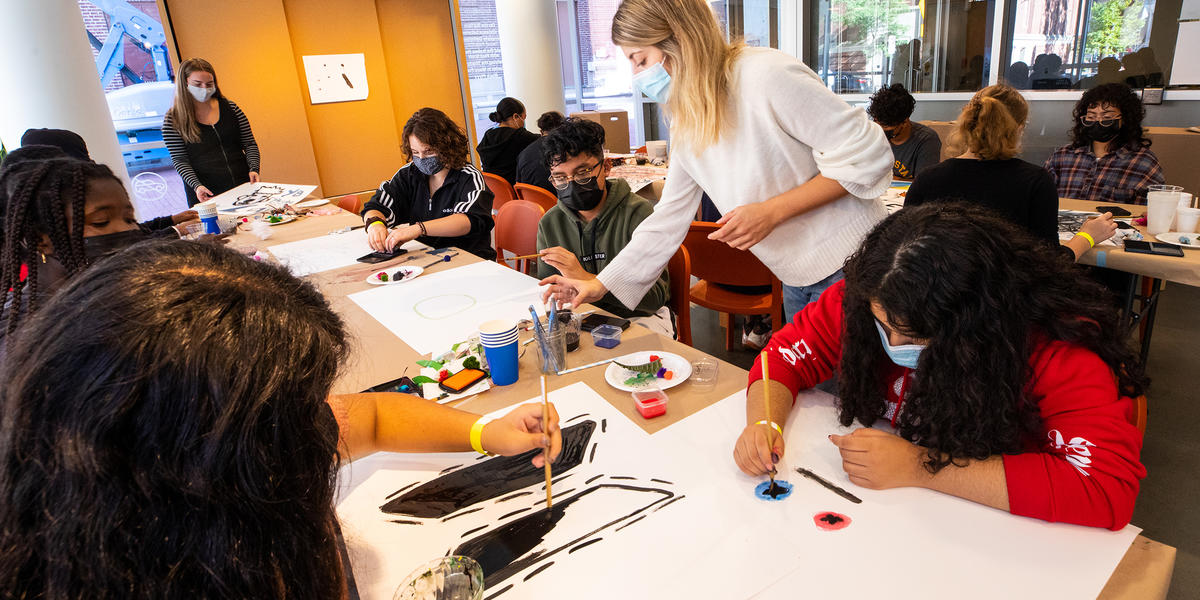 RISD and The Met School Collaborate on Art Workshops for RI Teens | RISD