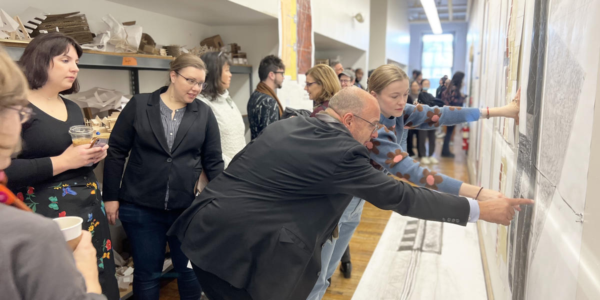 RISD Architecture Students Share Ideas with What Cheer Flower Farm | RISD