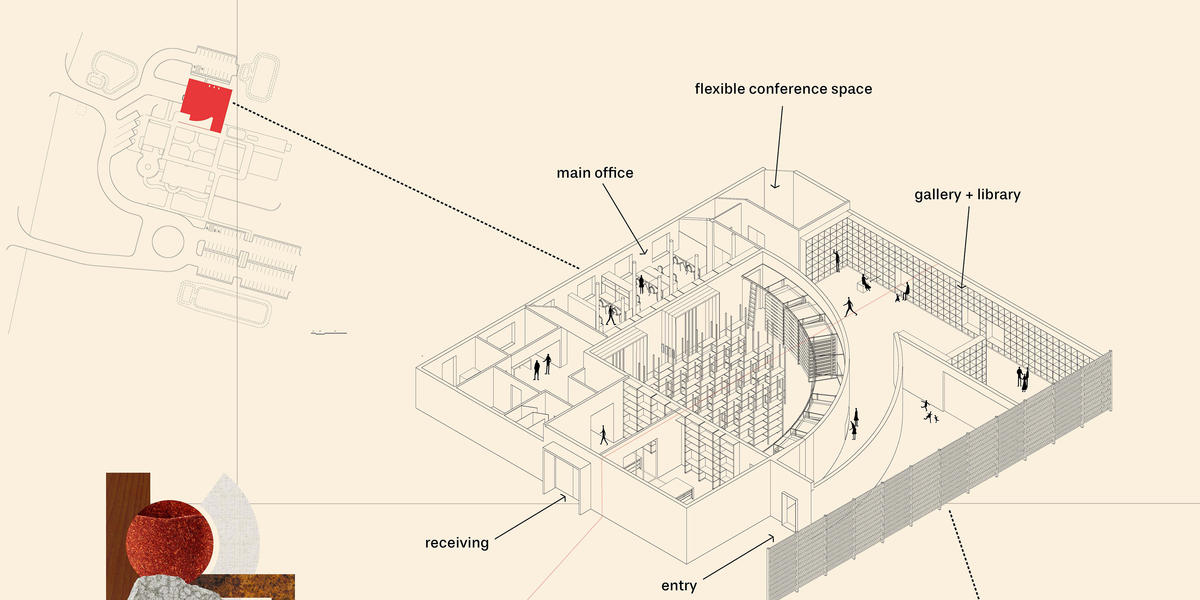 Interior Architecture Students Propose Designs for Tomaquag Museum’s New Archival Center | RISD