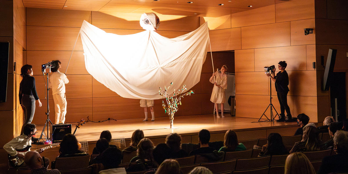 RISD’s Movement Lab Introduces Students to Puppeteering in Wintersession Studio | RISD