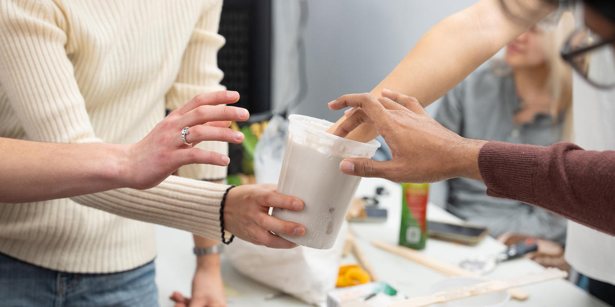 First-Year RISD Students Collaborate on Interactive Installation in Sculpture Studio | RISD